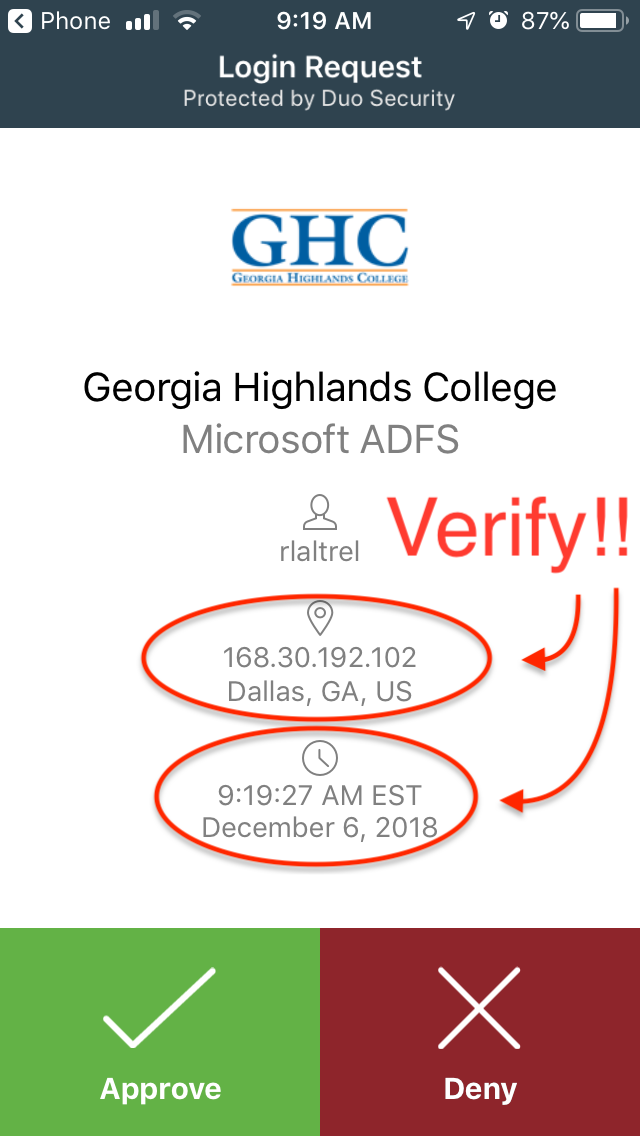 How to Login with Duo | Information Technology