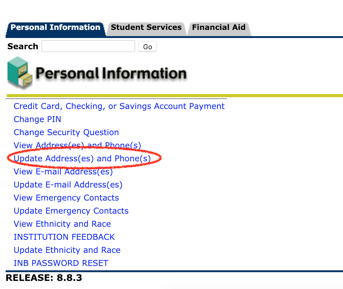 GHC Notify – Update Contact Information | Information Technology