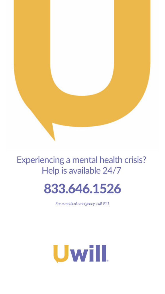 Uwill – Student Mental Health and Wellness | Student Support Services